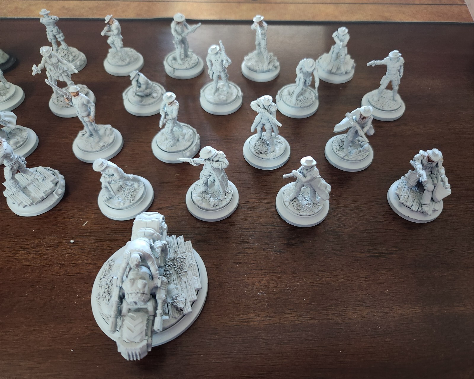 Wild West Exodus Assorted Lot of 26 Assembled & Primed Miniatures | eBay