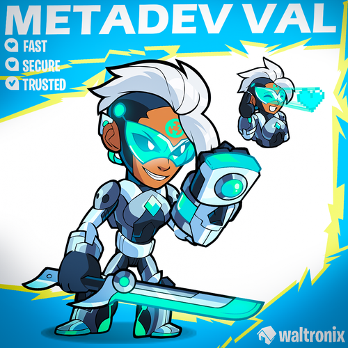 Brawlhalla Metadev Val Skin - Exclusive Code - Rare Code - All ...