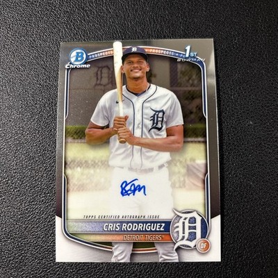 2025 Bowman Chrome - Prospect Autographs Cris Rodriguez, Cris Rodriguez ...