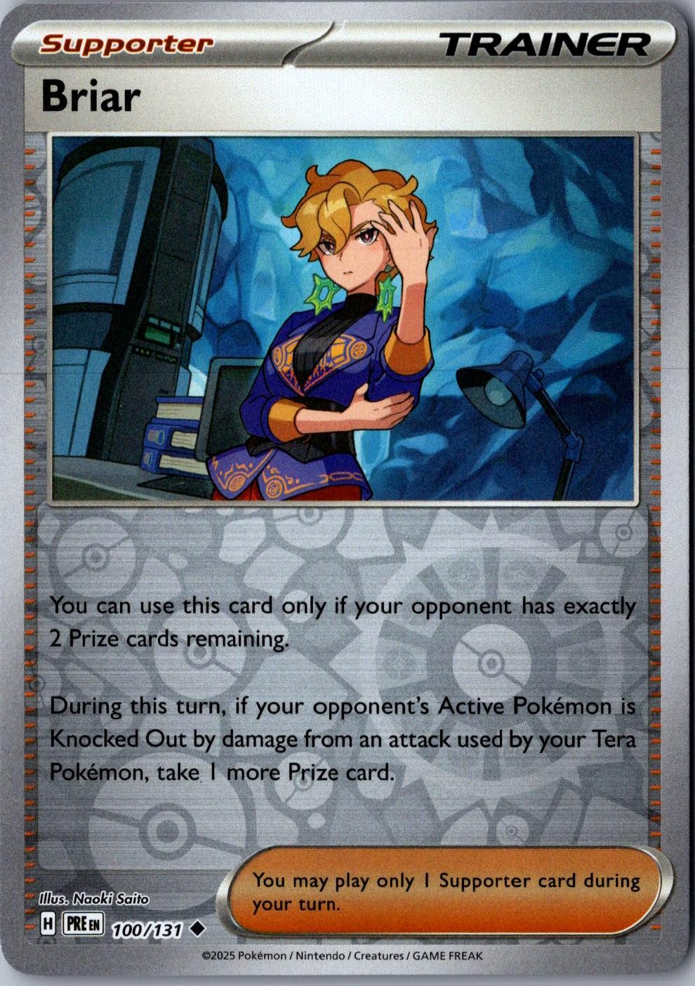 Briar 100 Current Market Value | Prismatic Evolutions