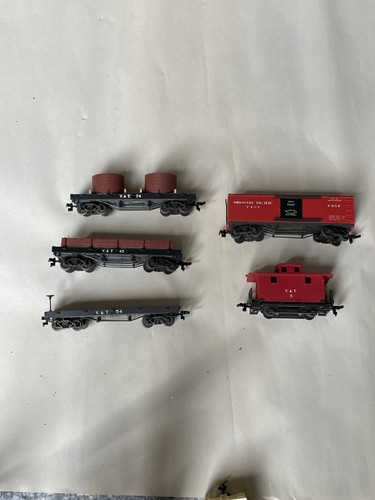 AHM Ho Scale V&T Train car set (#5, #45, #54, #74, #7407) | eBay