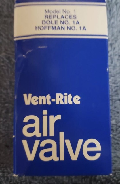 Vent-rite #1 Vr1 Vr-1 Adjustable Steam Radiator Vent 1/8″ Male 3 PSI ...