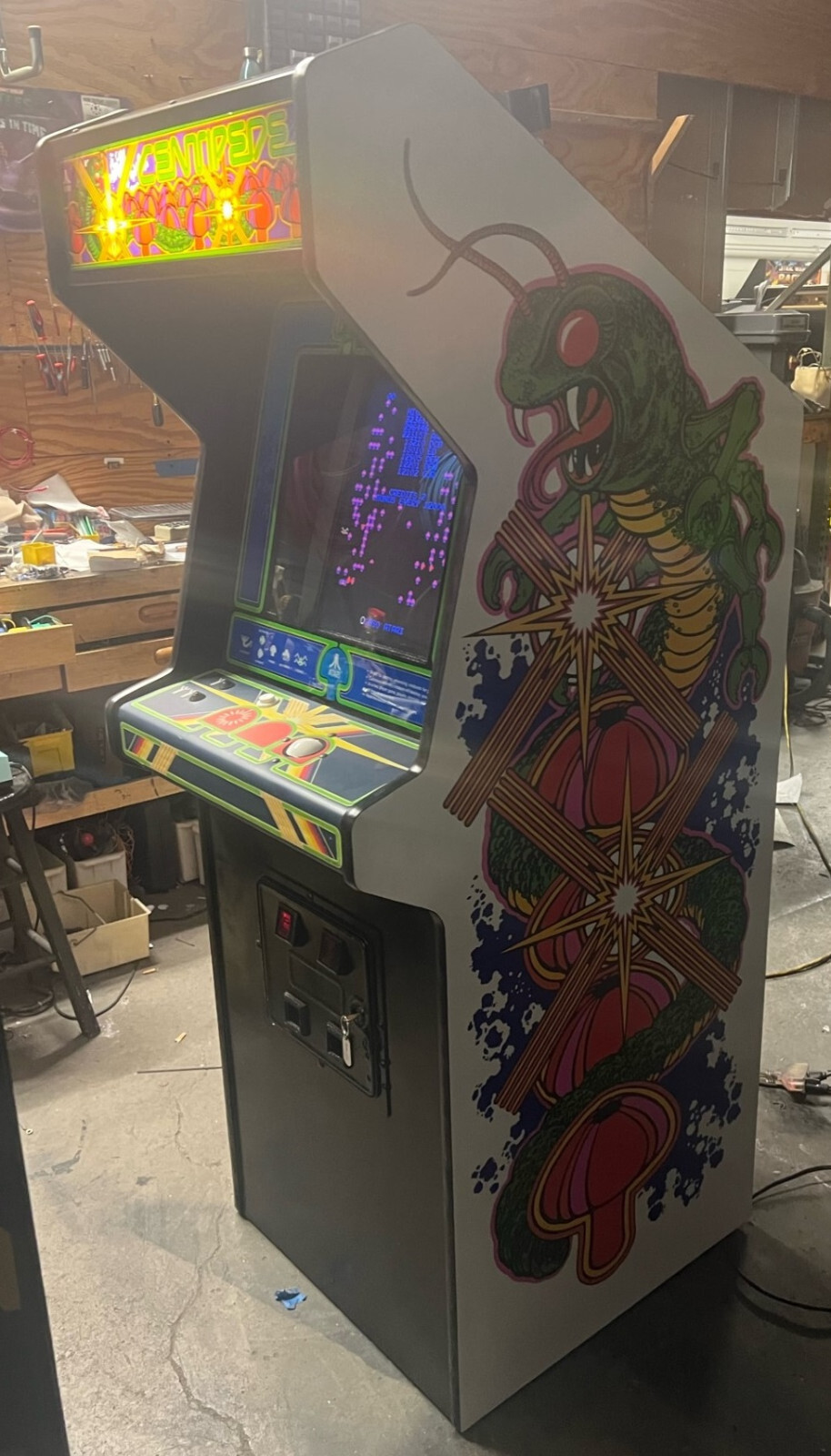 CENTIPEDE ARCADE MACHINE by ATARI (Excellent Condition) *RARE* | eBay