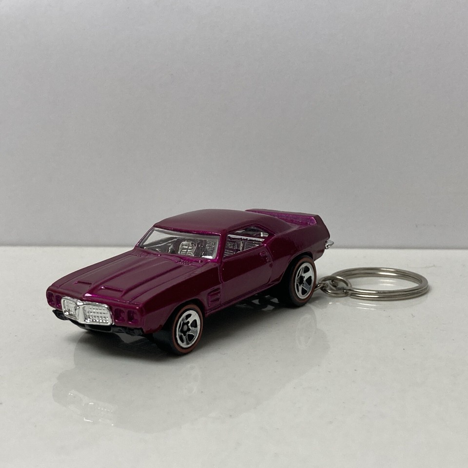 RARE KEY CHAIN PINK PONTIAC FIREBIRD CUSTOM LIMITED EDITION 1967 1968 ...