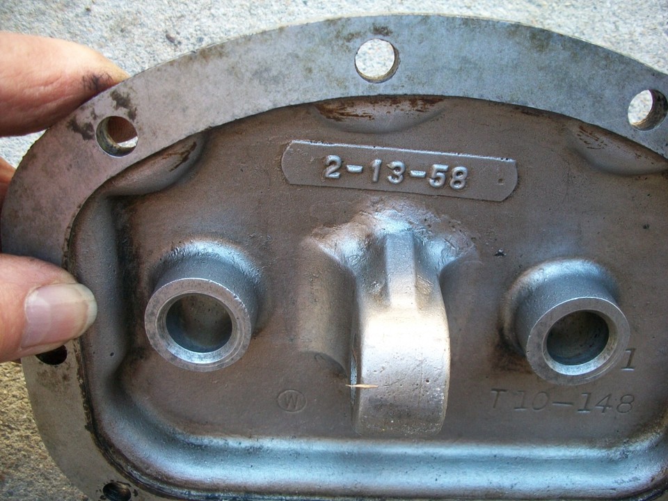 1957-1958 Corvette Super RARE Borg Warner T10 4 Speed Transmission Side ...