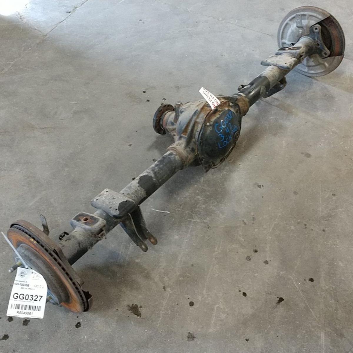 Rear Axle For Silverado 1500 Pickup Assy Rear 3.42 GU6 G80 Locking 93K ...