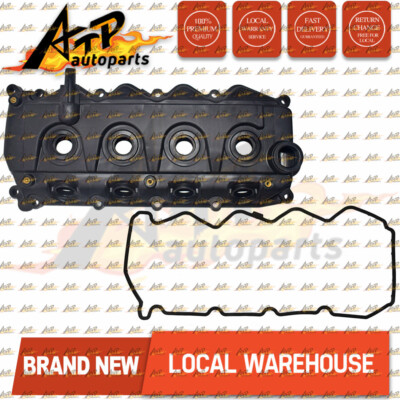 New Valve Rocker Cover W/ Gasket For Nissan Navara D22 D40 YD25 ...