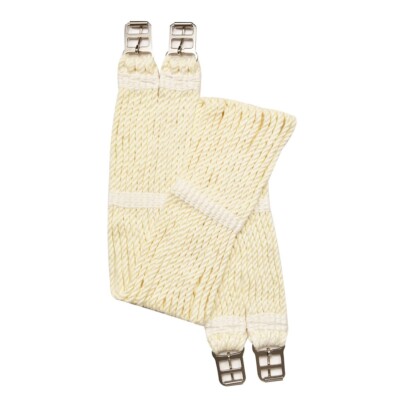 Ovation Trevira Twisted-14 Cord Girth - Color: Natural - Non-slip (Var ...