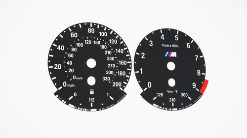 BMW E90 M3 - Speedometer dials MPH Gauges | eBay