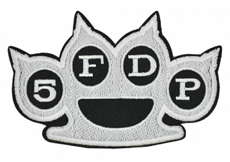 Five Finger Death Punch Logo Brass Knuckles