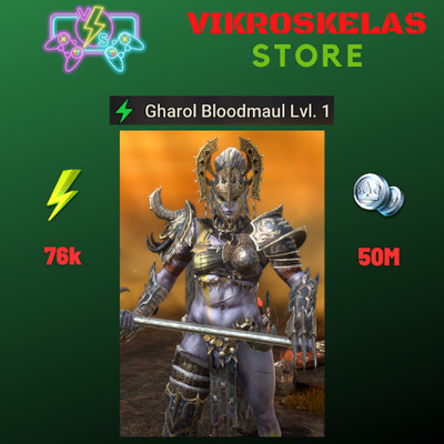 Raid Shadow Legends | [Sale till 13.08] Starter with Gharol : 76k ...