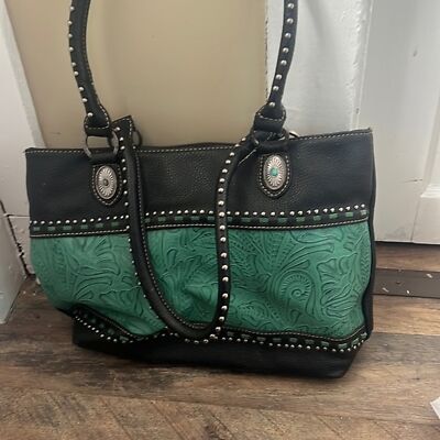 Trinity Ranch Turquoise Shoulder Bag | eBay