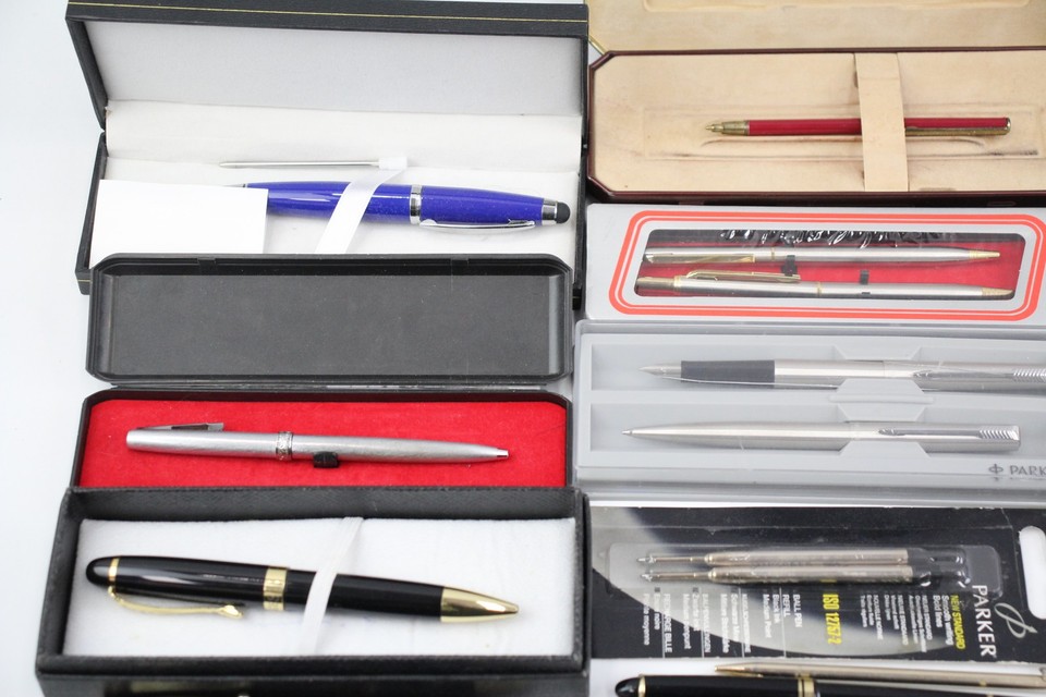 Writing Instruments Assorted Inc Fountain Pens Ballpoint Biro ...