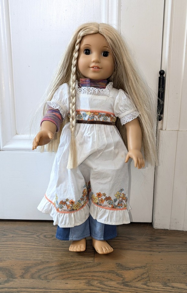 American Girl Julie Albright Doll 18-inch Blonde Brown Eyes | eBay