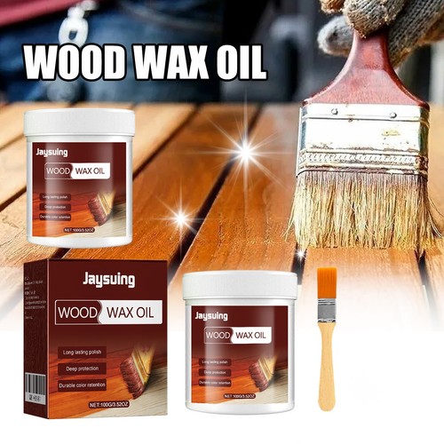 Wood Seasoning wax Furniture Polish wax - Traditional Natural Wood Wax ...