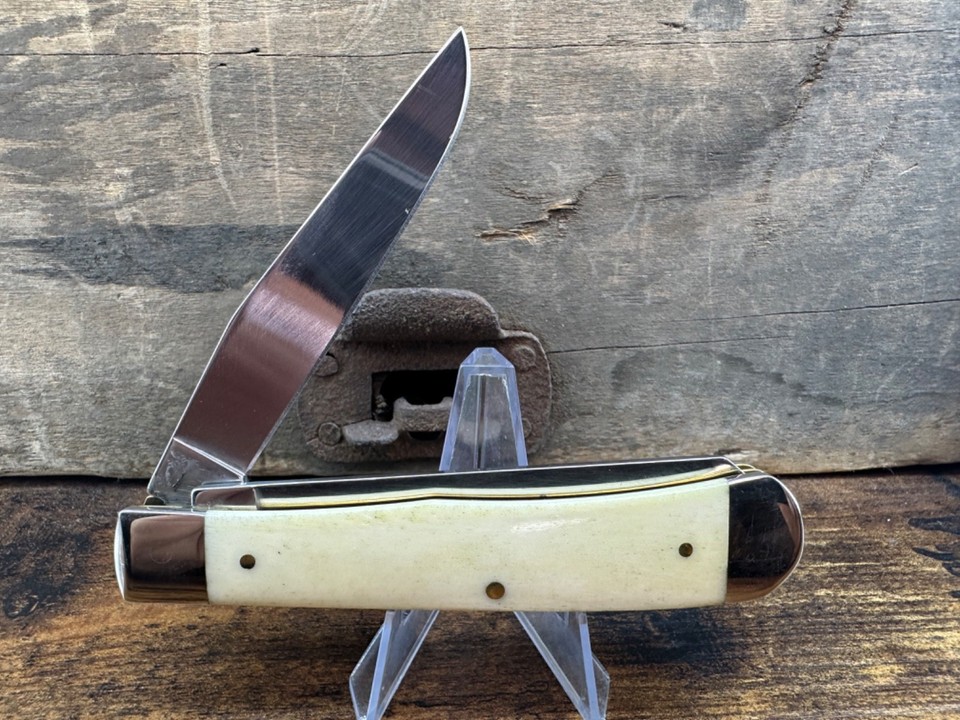 Case knife XX U.S.A. 1989-2019 tang stamp trapper 130th anniversary ...