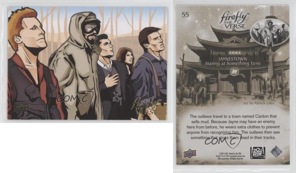 2015 Upper Deck Firefly: The Verse Jaynestown Jayne Cobb Patrick Giles ...