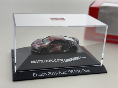 Herpa Audi R8 V10 Plus Mattlook Edition 4 1:87 102148 Model Making | eBay
