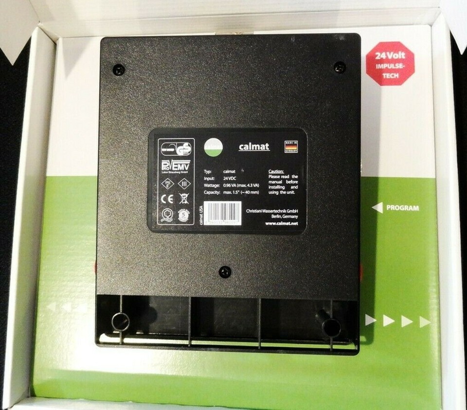 Calmat Electronic Anti-Scale and Rust Water Treatment System | eBay