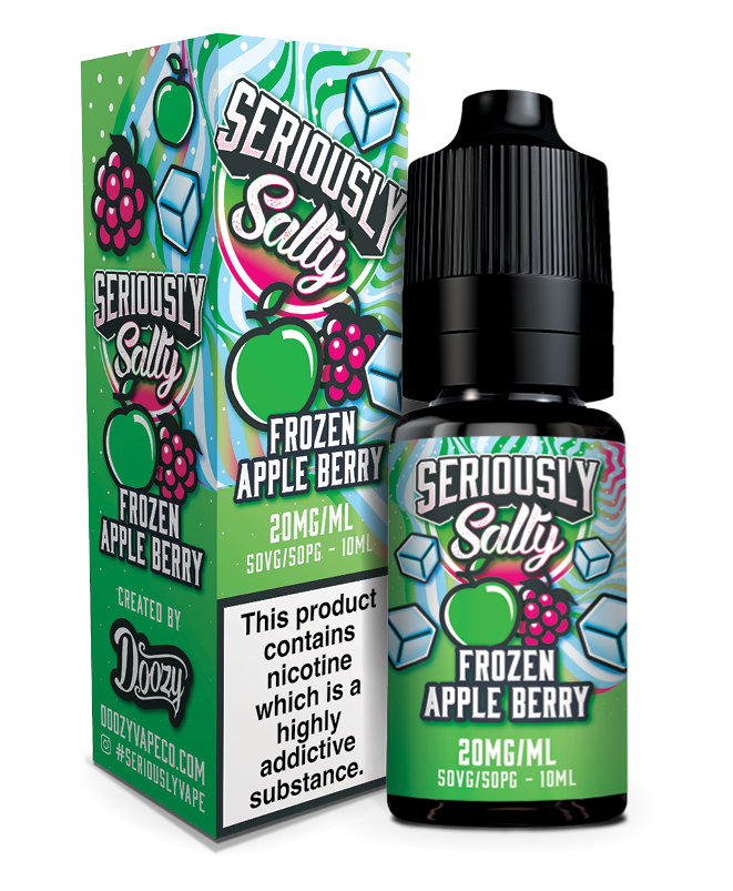 DOOZY 10ml Vape Juice Nic Salt Shot E Liquid All Flavour Nic 10mg 20mg ...