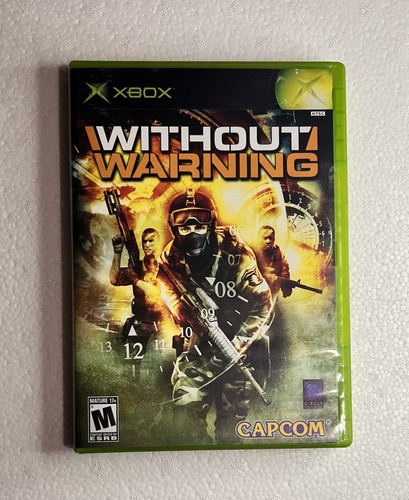 Without Warning Xbox CIB Complete Tested Third Person Shooter Original ...