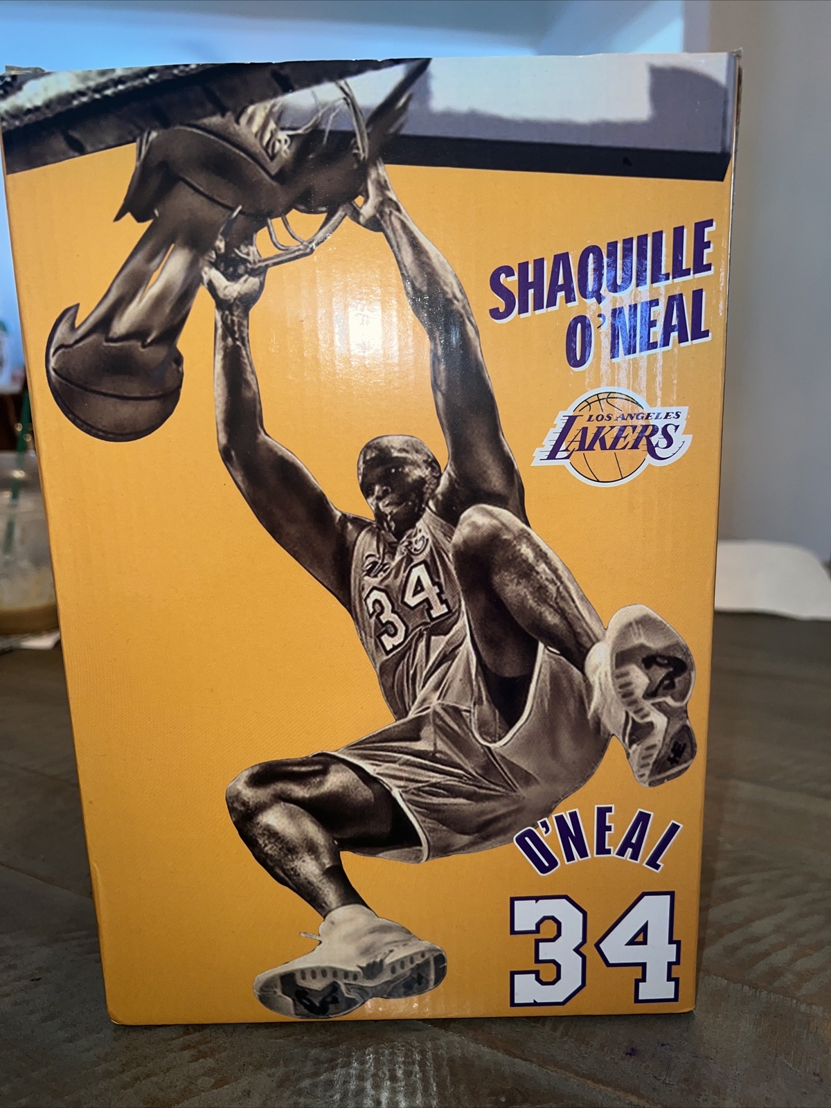 LA Lakers Shaquille O’Neal Limited GOLD Statue 9 Inch Stadium Give Away ...