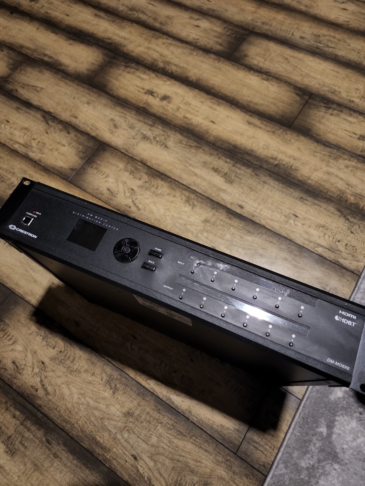 Crestron DM-MD6X6 Digital Media HDMI Matrix Switcher 6x6 Video HDbaseT ...