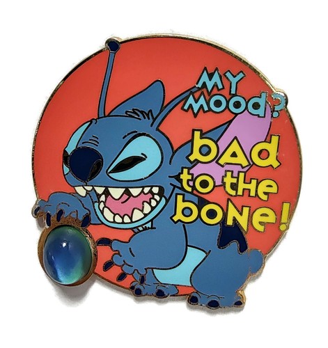 2008 Character Moods Stitch "Bad to the Bone!" Disney Pin #60830 | eBay
