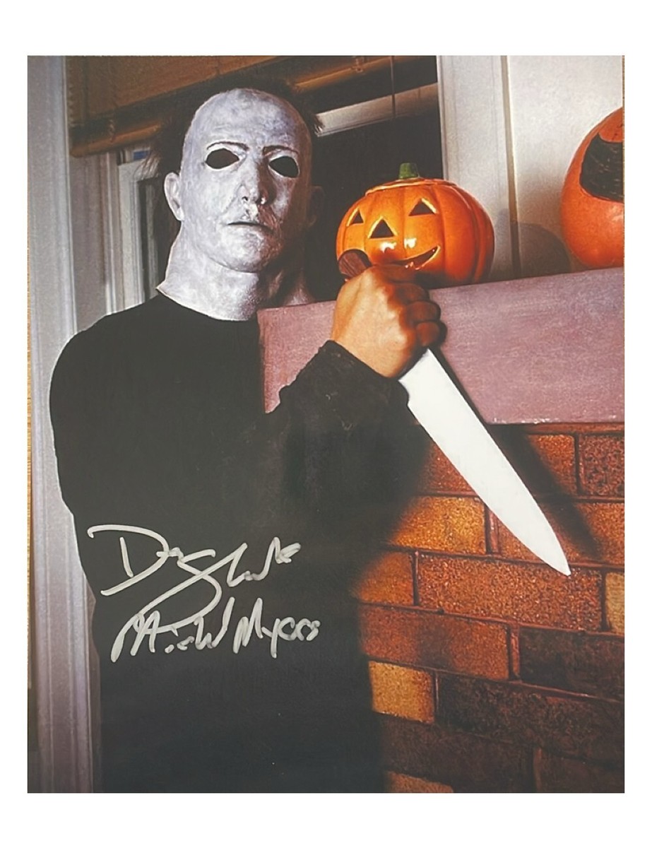 Don Shanks Michael Myers CSR Collectibles Don Shanks Signed 8×10