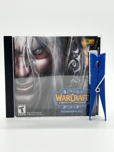 Warcraft 3 Frozen Throne Expansion Set PC Game Manual And CD Key 2003 ...