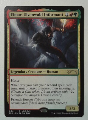 Elmar, Ulvenwald Informant *Rare* Magic MtG x1 SLX Stranger Things | eBay
