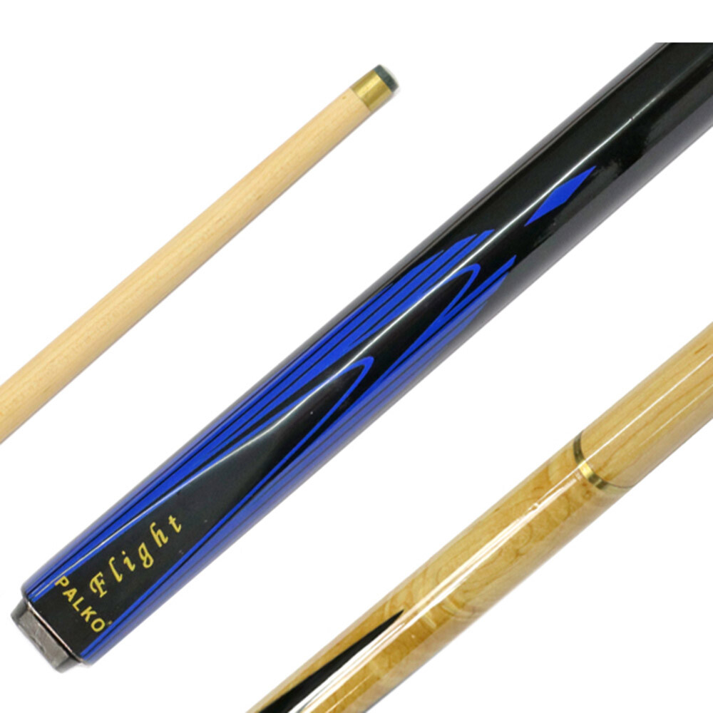 Lumex Pool Snooker Billiard 8 Ball Cue Stick Blue Flight Man Cave Bar ...