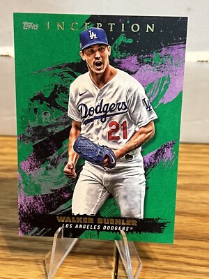 2021 Topps Inception Green #79 Walker Buehler LA Dodgers | eBay