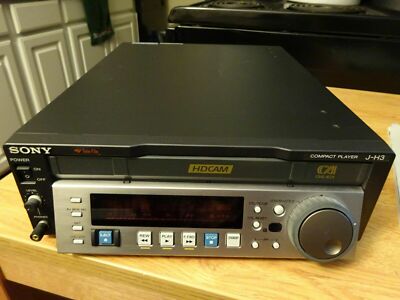 SONY J-H3 HDCAM PAL/NTSC DIGITAL HD VIDEO CASSTTE COMPACT PLAYER JH-3 ...