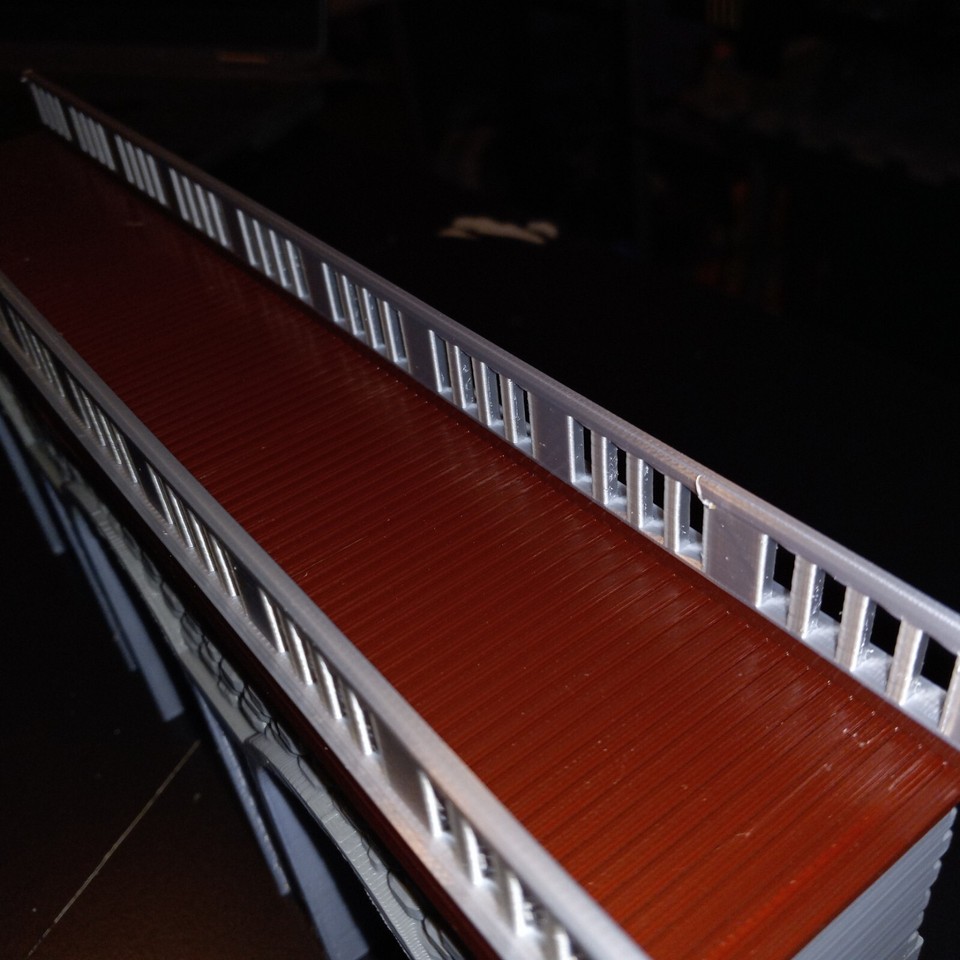 16" Big O Scale Stone Brick Arch Bridge 3D Printed CUSTOM ORDER | eBay