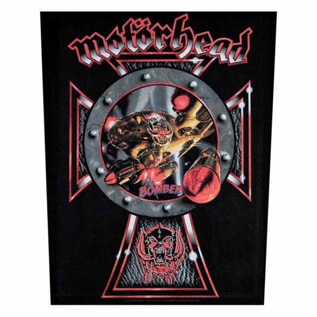 Motorhead Back Patch Bomber Band Logo Official (36cm X 29cm) for sale ...