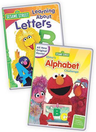 Sesame Street: Elmos Alphabet Challenge/Learning About Letters (DVD ...