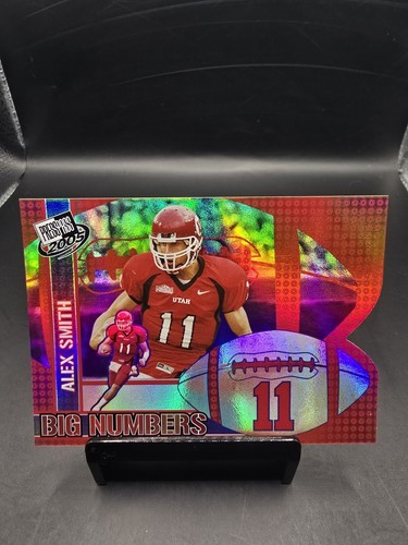 2005 Press Pass Big Numbers #BN19 Alex Smith Rookie RC Kansas City ...