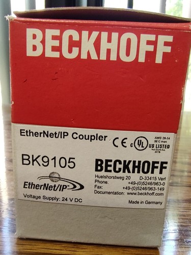 One New Beckhoff PLC Module BK9105 BK 9105 In Box Expedited Shipping | eBay