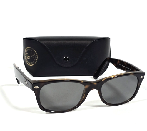 RAY-BAN NEW WAYFARER RB2132 902 52-18 145 3N POLISHED TORTOISE FRAMES ...