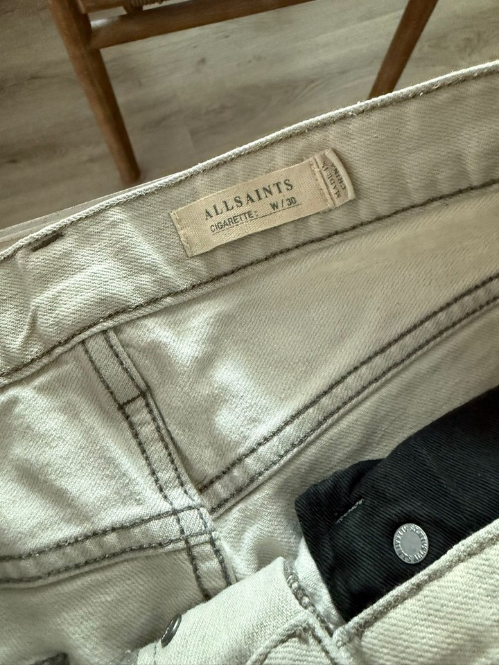 Allsaints cigarette 30/32 jeans | eBay