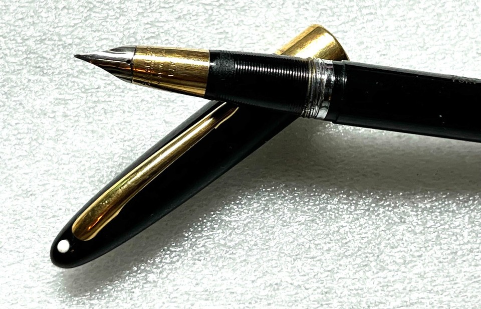 1940's LT Sheffer TM Signature Model Black fountain pen | eBay