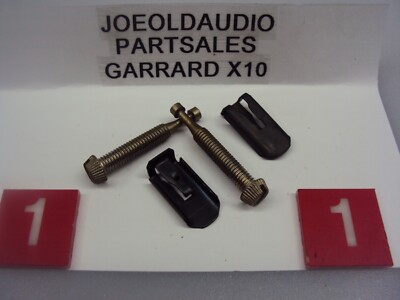Garrard X10 Turntable Transport Screw And Mounting Clips. Tested ...