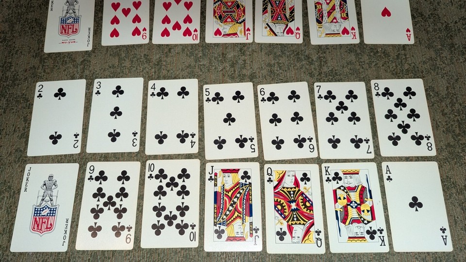 Vintage 1966 STANCRAFT San Francisco 49ers Dave Boss NFL deck playing ...