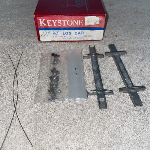Log Car Keystone HOn3. HO 103. Kit Makes 2 Cars | eBay