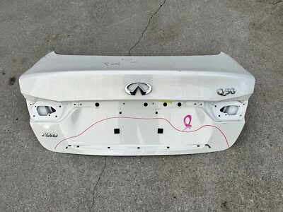 2014 2015 2016 2017 Infiniti Q50 Rear Deck Trunk Lid Shell OEM Has ...