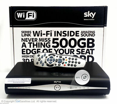 Sky Plus + HD Box,DRX890 500gb,Viewing Card, Remote And Lead Next Day ...