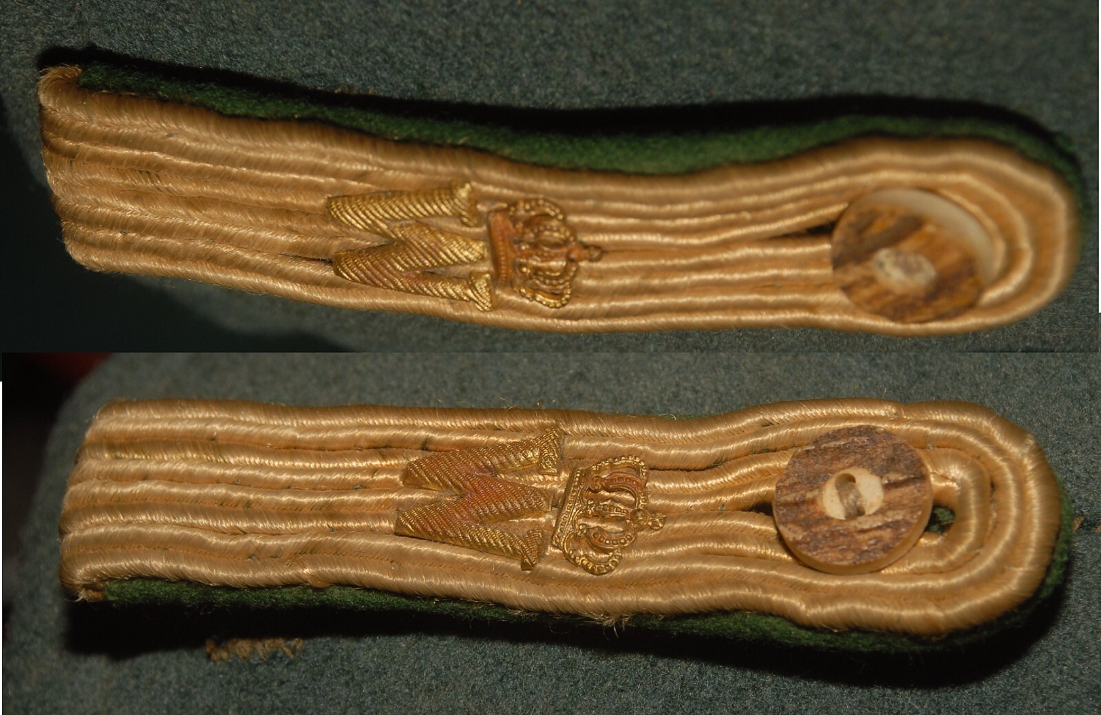 VINTAGE Kaiser Era German FORESTER TUNIC & BIg Hunting Horn & JAEGER ...