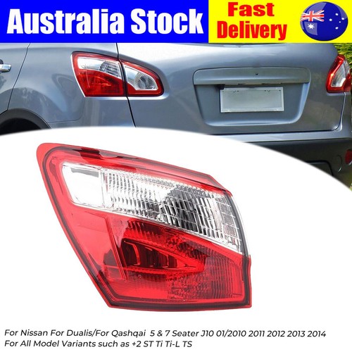 For Nissan Dualis 5&7 Seater J10 2010-2014 Left Side Outer Rear Tail ...