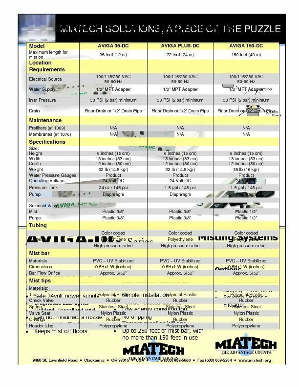 Miatech Produce Misting System | eBay
